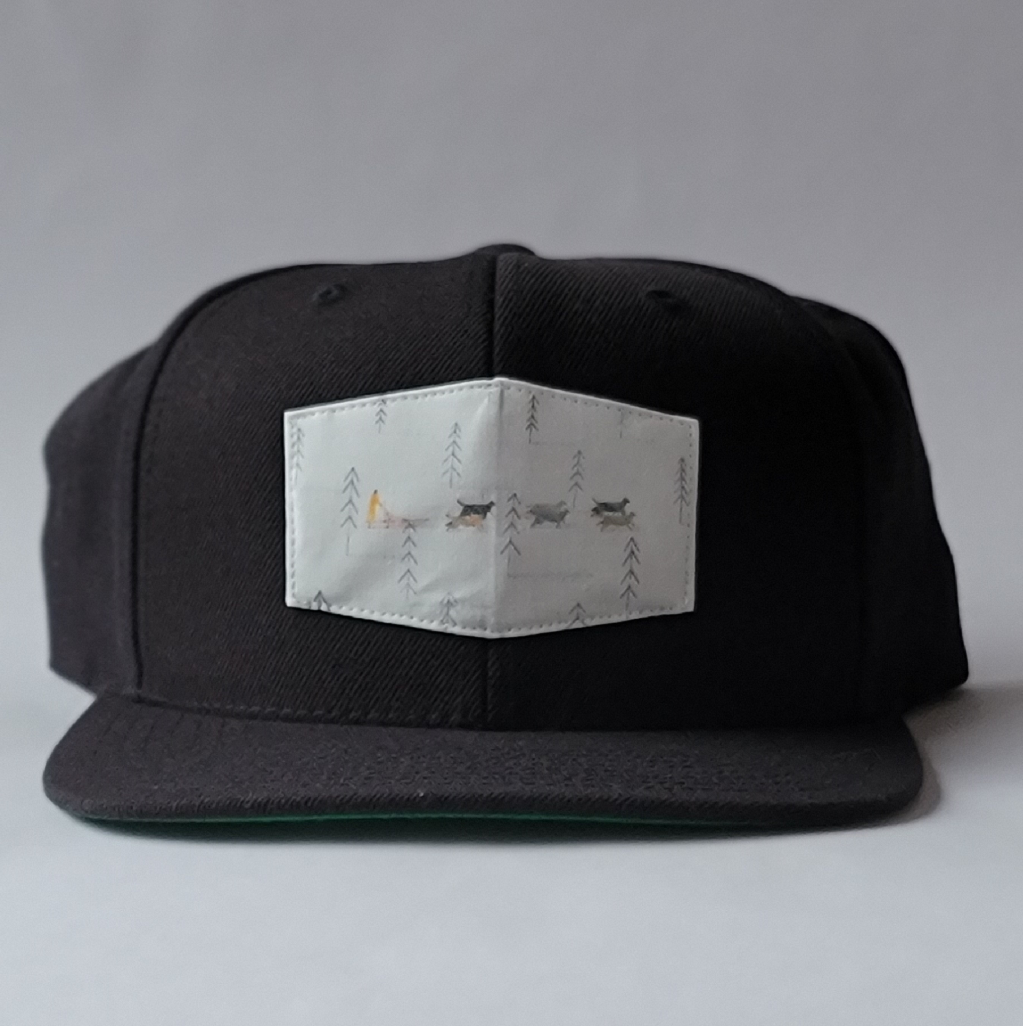 Mushing In the Forest Snapback Hat – Alaska Mushing School
