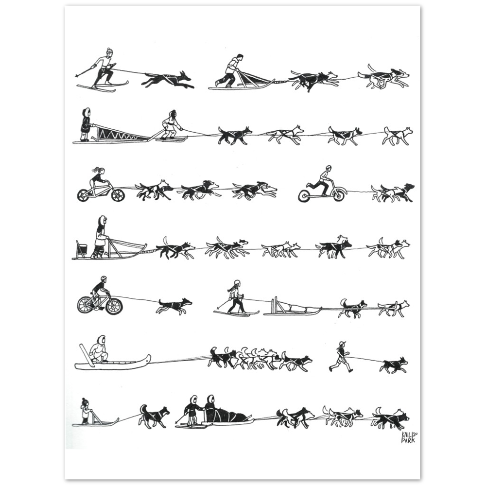 Wide World of Mushing Wall Art – Alaska Mushing School